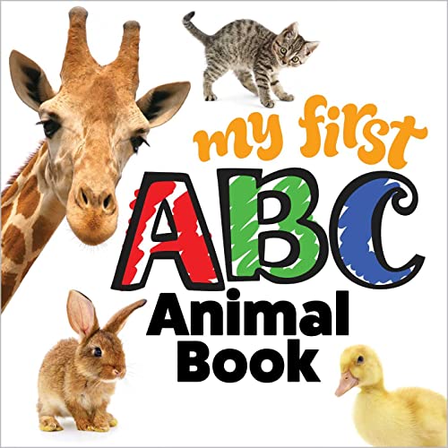 My First ABC Animal Book (Happy Fox Books) Board Book for Kids Ages 1-3 ...