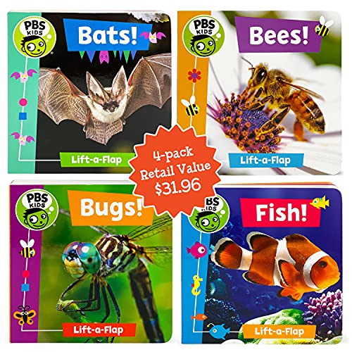 PBS Kids Four Pack (Bats, Bees, Bugs, and Fish) by Jaye Garnett | Goodreads