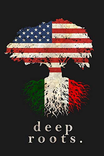 Deep Roots Gift For American With Italian Heritage Small Notebook By deep-roots-gift-for-american-with-italian-heritage-small-notebook-by