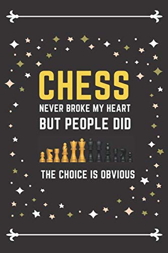 Chess Notebook Stars Cover: Funny Gifts Ideas for Men/Women on Birthday ...