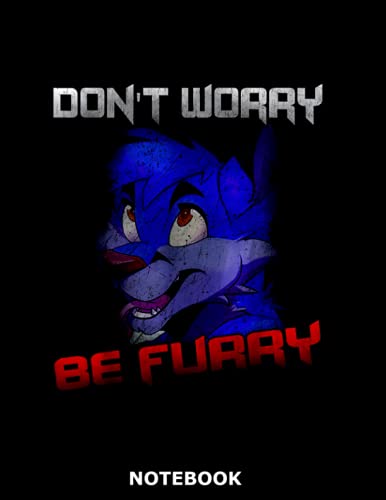 Notebook: Furry Writing Notebook For Boys, Girls, Students, Teachers ...