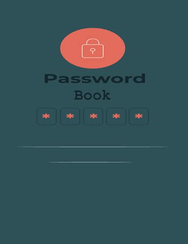 Password Book: Professional Internet Password Keeper and Organizer ...
