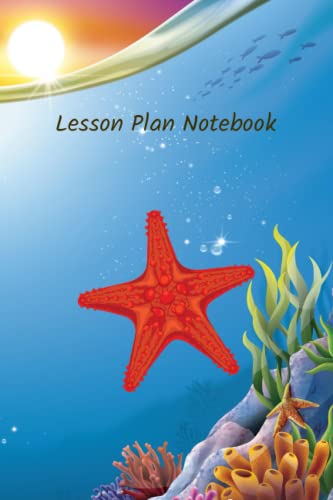 Starfish Lesson Plan Notebook with Index: Lesson Plan Notebook for ...
