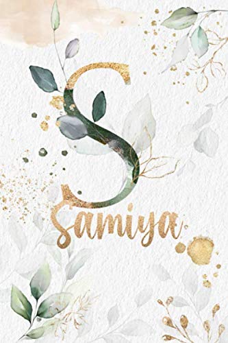 Samiya: Personalized Undated Planner Notebooks / Journals with Name and ...