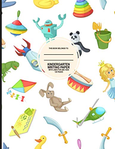 PRIMARY WRITING PAPER WITH PICTURE BOX: Composition Notebook with ...