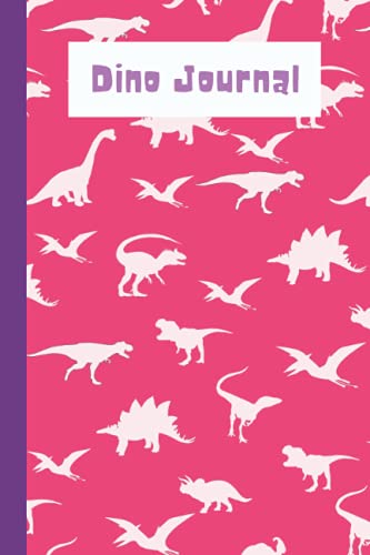 Dino Journal: Dinosaur Dairy for a Girl. Dinosaur journal for writing ...