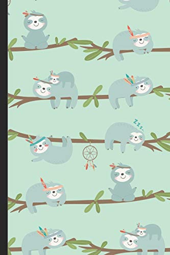 Notebook Journal: Collection of Sloths Relaxing in the Trees with ...