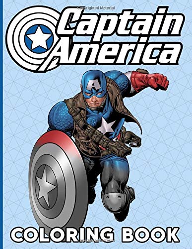 Captain America Coloring Book: The Color Wonder Captain America ...