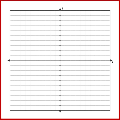 Mini Graph Paper: Graph Paper Notebook With X Y Axis Coordinate 4 x 4 ...