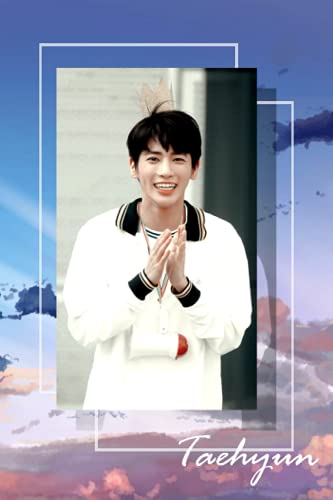 Tae-hyung Notebook: Cute College Wide Ruled Journal Notebook for School ...