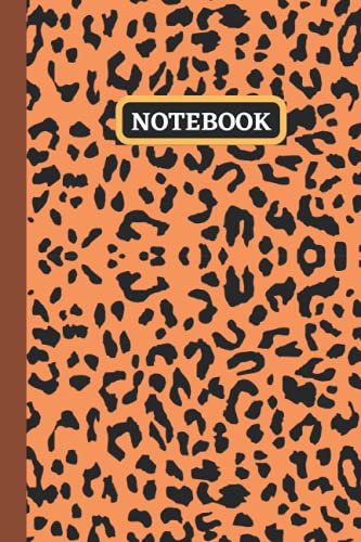 NOTEBOOK: Leopard Print Composition Notebook, Cheetah Journal, College ...