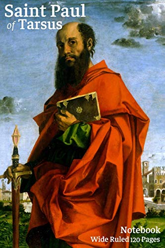 Saint Paul of Tarsus: Beautiful St. Paul Gift ~ Small Lined Notebook by ...