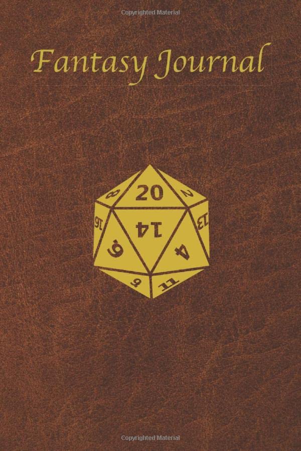 Fantasy Journal: Fantasy Journal w/ RPG style cover by Fantastic ...