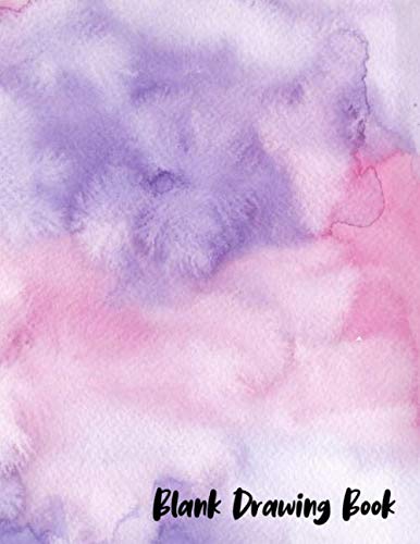 Blank Drawing Book: Large Sketchbook Journal White Paper, 150 Pages, 8. ...