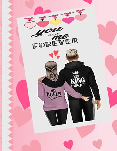 you and me forever:: Boyfriend love girl and boy Day journal, National ...