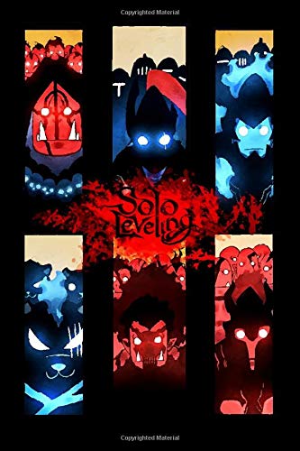Solo Leveling: Solo Leveling,Matte Cover , Journal/Notebook for Writing ...