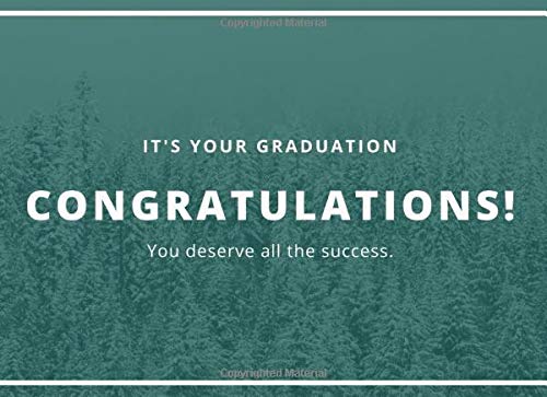 It's your graduation Congratulations!: Graduation Guest Book, Novelty ...