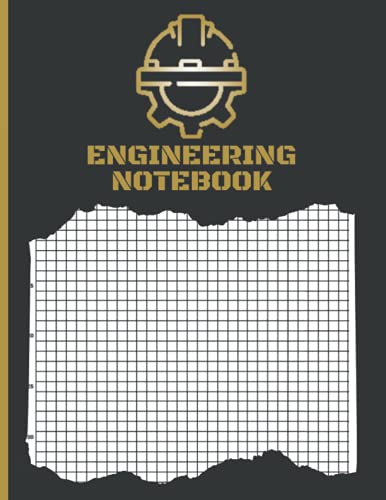 Engineering Notebook: 120 Pages Grid Format, Math Space Science ...