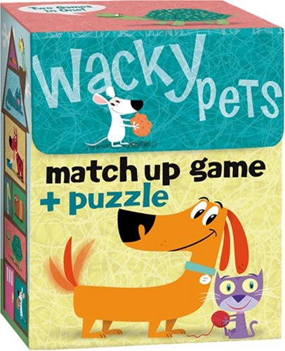 MG10 - Wacky Pets Match Up Game + Puzzle (Cards) by David Sheldon ...