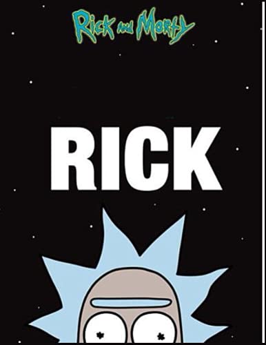 Rick and Morty: Anxiety Rick and Morty Coloring Books For Adults And ...