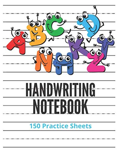 Handwriting Notebook: Primary Composition Notebook Handwriting Practice ...