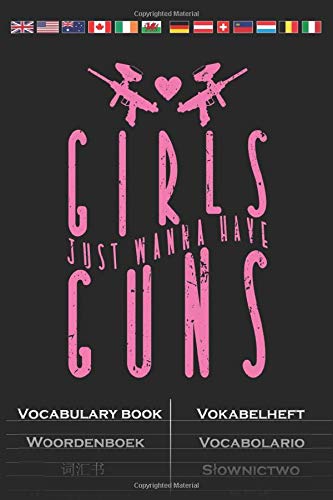 Paintball "Girls Just Wanna Have Guns" Vocabulary Book: Vocabulary ...