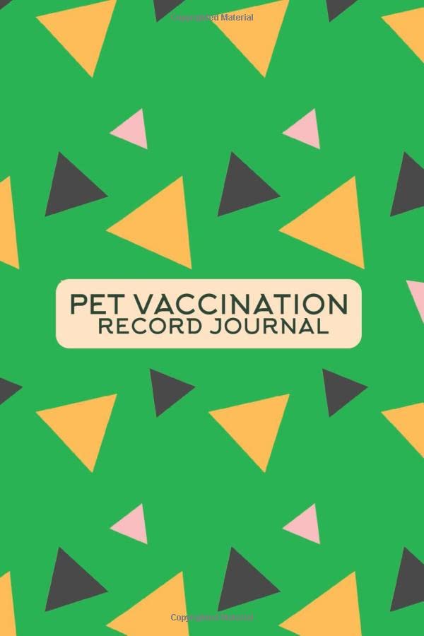 Pet Vaccination Record Book: Pet Shot Record & Vet Visit Log. Emergency ...