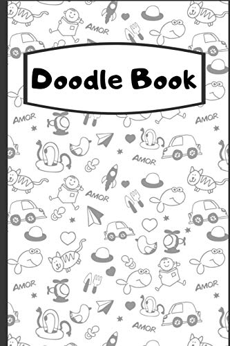 Doodle Book - Blank Drawing Pages For Kids: 150 blank pages for drawing ...