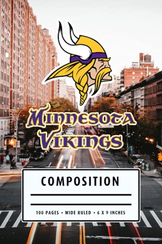 Composition: Minnesota Vikings Business Daily Planner American Football ...