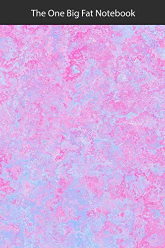 The One Big Fat Notebook: Background Texture Pink Light Blue Cover ...