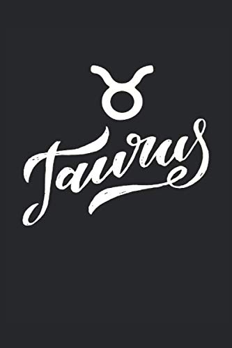 Taurus: Checkered book 6x9 inches with 120 pages Zodiac Taurus by ...