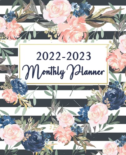2022-2023 Monthly Planner: 2 Year Plan Ahead Calendar or Two Year Diary ...