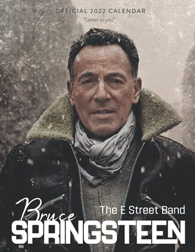 Bruce Springsteen Calendar 2022: Bruce Springsteen 2022 Planner with ...