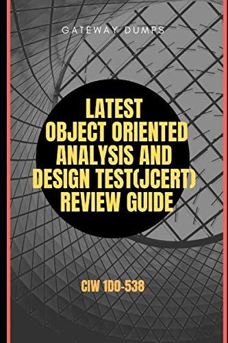 Latest Object Oriented Analysis And Design Test Jcert Review Guide