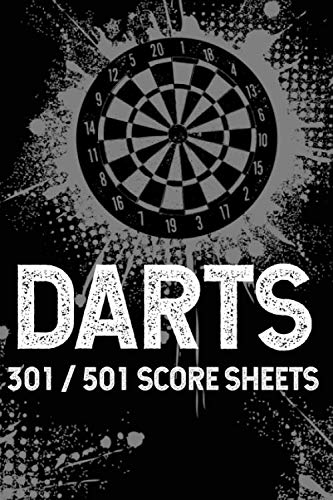 Darts 301 / 501 Score Sheets: Customized Darts 301 / 501 Scoring Sheets ...