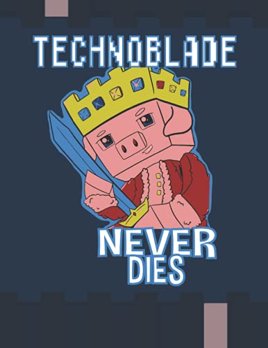 Technoblade Never Dies Word Search Activity Book For Kids ( 8.5" x 11" ): Techno Support by Tech ...