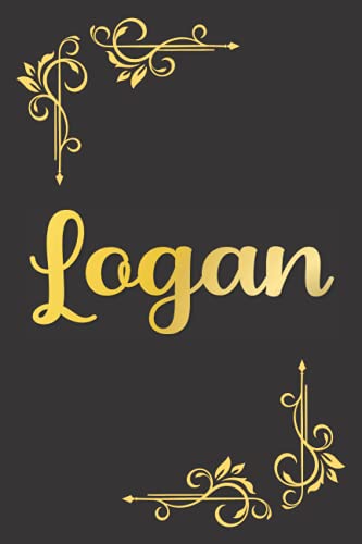 PERSONALIZED LOGAN GIFT: Beautiful Undated Weekly Planner With Logan ...