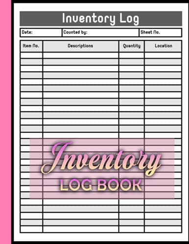 Inventory Log Book: Simple Inventory Log Book for Business or Personal ...