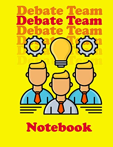 Debate Team Notebook: College Ruled Paper Journal Planner: Debate ...