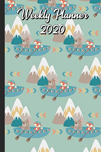 Weekly Planner 2020: Christmas Gnomes with Funny Red Hats and Xmas ...