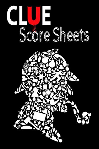 Clue score sheets: 100 clue refil pads, clue board score sheets, clue ...