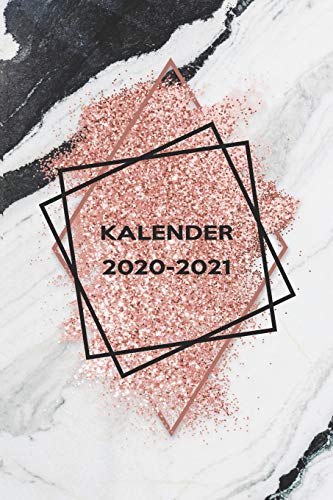 Kalender 2020/2021: A5 Kalender mit Praktischer Wochenübersicht für die ...