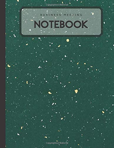 Business meeting notebook: Business Notebook for Meetings and Organizer ...