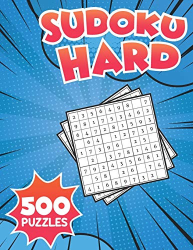 Sudoku Hard 500 Puzzles: Extreme Challenge Collection of Sudoku ...
