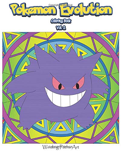 Pokemon Evolution Coloring Book: 62 Pokemon coloring pages with ...