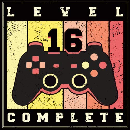 Level 16 Complete: Cooles Geschenk zum Geburtstag für alle Zocker und ...