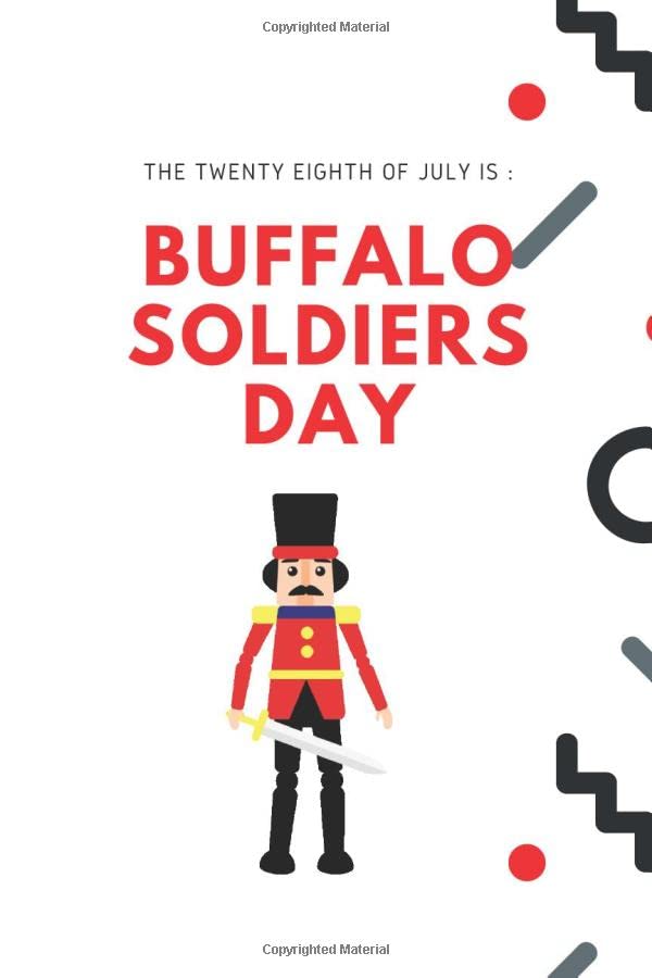 Buffalo Soldiers Day: Note-book & Sketchbook Glossy cover finish , a ...