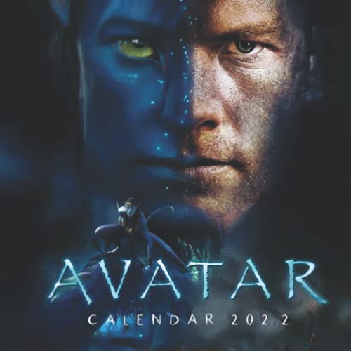 Avatar Calendar 2022: 2021-2022 Calendar planner - 18 months - movie tv ...