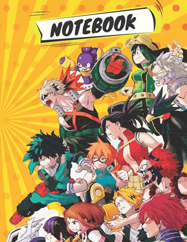 My Hero Academia Notebook: Katsuki Bakugo Shoto Todoroki Deku Izuku ...