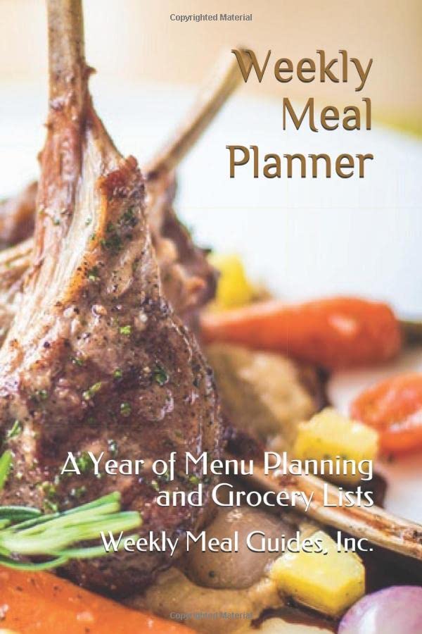 Weekly Meal Planner: A Year of Menu Planning and Grocery Lists by Inc ...